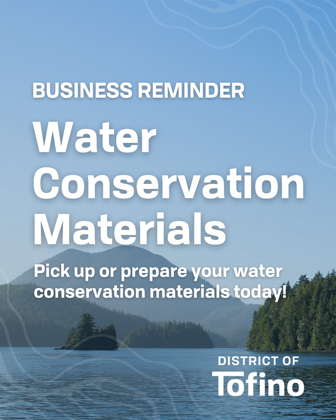 2025 Water Conservation Materials | The Official Tourism Tofino